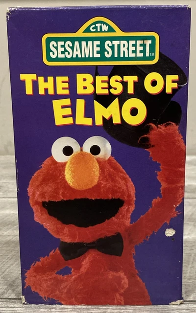 SESAME STREET THE Best of Elmo VHS Rare OOP The Muppets Jim Henson Kids ...