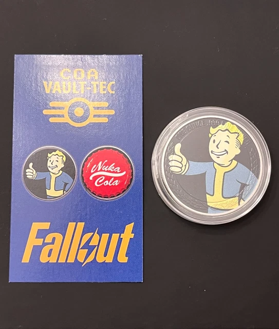 2024 FALL OUT Nuka Cola 1 Ounce Silver Art Round #76 (250 mintage) $124 ...