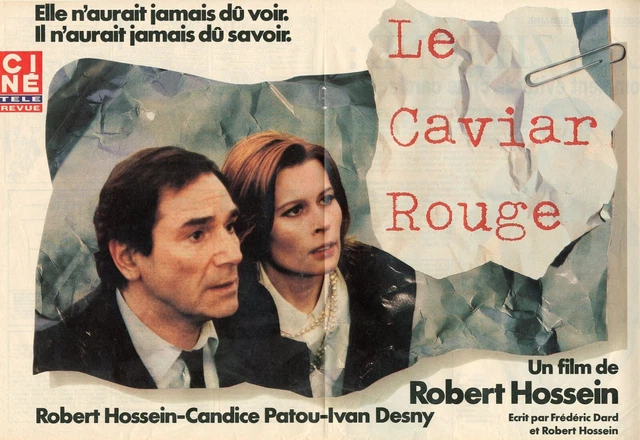 COUPURE DE PRESSE Clipping 1986 Poster Le Caviar Rouge Hossein Patou 46 x 30 EUR 5,00 - PicClick FR