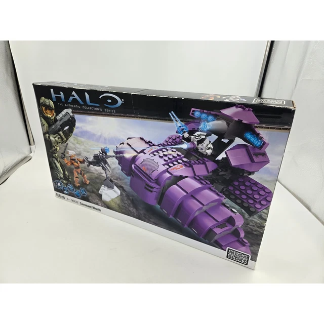 MEGA BLOKS HALO Covenant Wraith Authentic Collector Series #96832 New ...