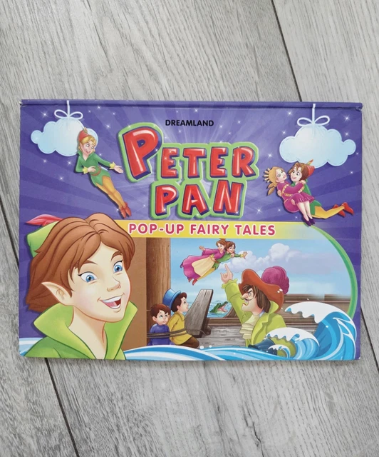 PETER PAN POP-UP Fairy Tales Book – Dreamland Children’s Small Pop Up ...