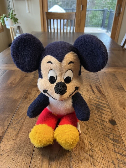 VTG 1960S WALT Disney Mickey Mouse Characters Plush Stuffed Toy ...