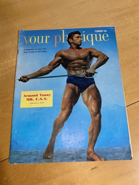 VINTAGE YOUR PHYSIQUE Bodybuilding Magazine Jan 1948 John Grimek Steve Reeves $54.21 - PicClick CA