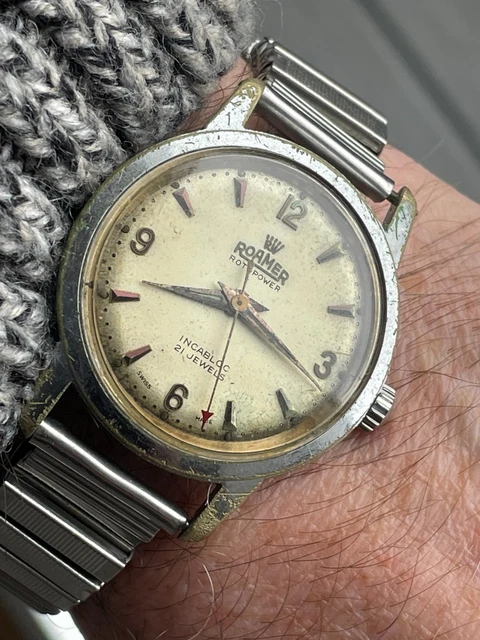 VINTAGE 1950S ROAMER Rotopower Unisex Automatic Watch (B511) £17.00 ...