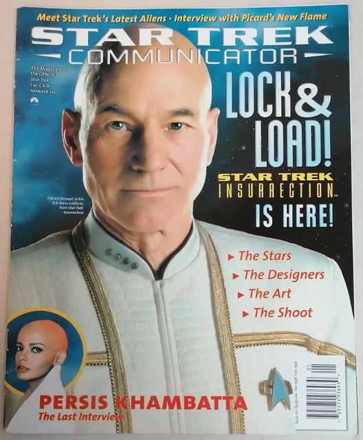 MAGAZINE - STAR Trek Communicator Official Fan Club Magazine #120 Dec ...