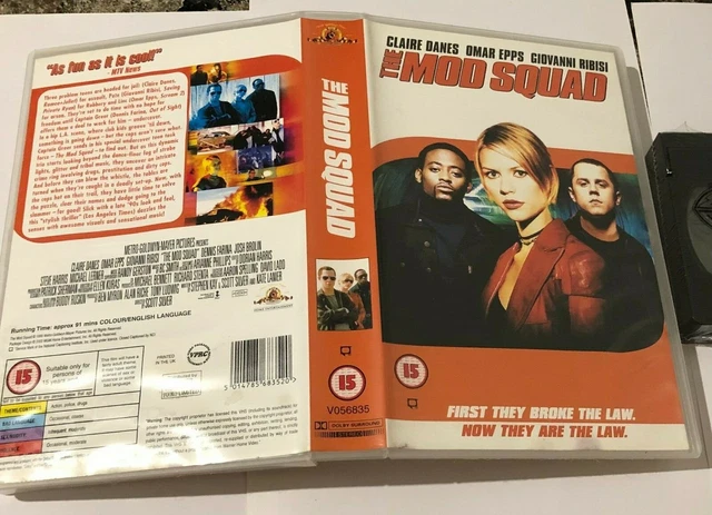 THE MOD SQUAD {Vhs/Pal} Original Big Box Video ~ Brand New & Sealed ...