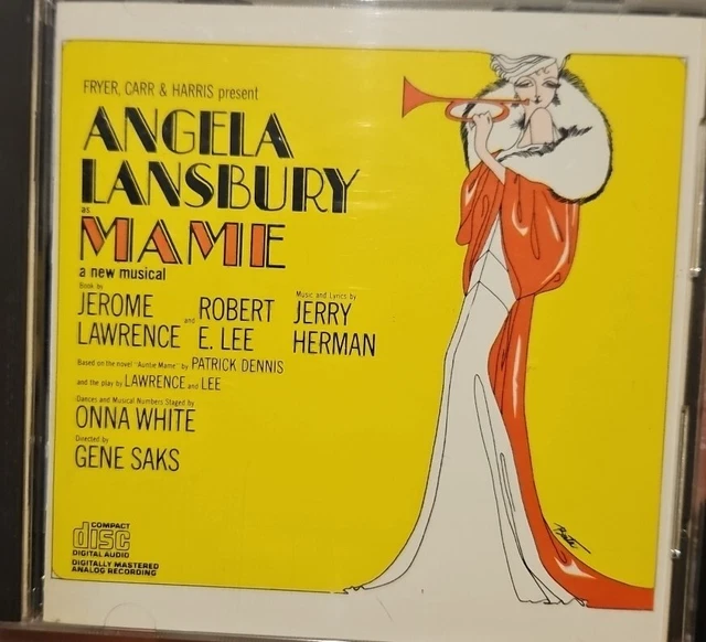 MAME -ORIGINAL BROADWAY Cast Recording CD -Jerry Herman (Angela ...