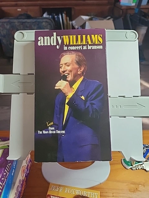 RARE OOP ANDY Williams VHS music video Live In Concert Branson 1994 PBS ...