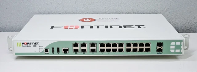 FORTINET FORTIGATE 100D Security Appliance Firewall Multiport Switch FG ...