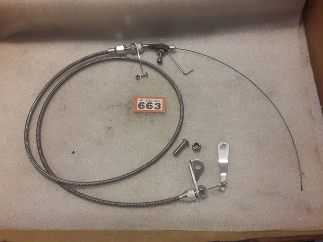 FORD C4 AUTOMATIC Gearbox Kickdown Cable Mustang Falcon Cougar Hot Rod ...