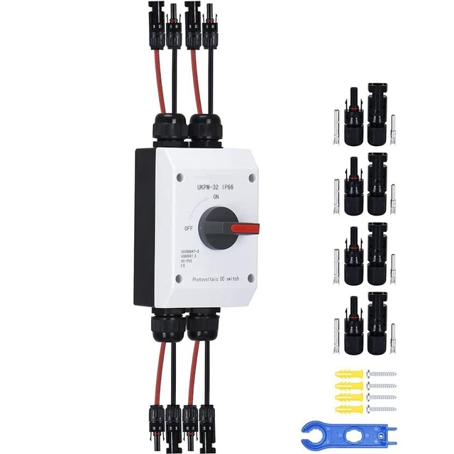 SOLAR-ISOLATOR PV-TRENNSCHALTER UKPM-IP66 Zubeh?r Leitungsschutzschalter 1Satz EUR 82,30 ...