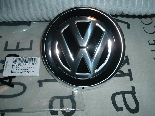 VW ,UP ,GTI ,alloy wheel centre cap ,chrome/black ,1S0601149FFXC , B ...