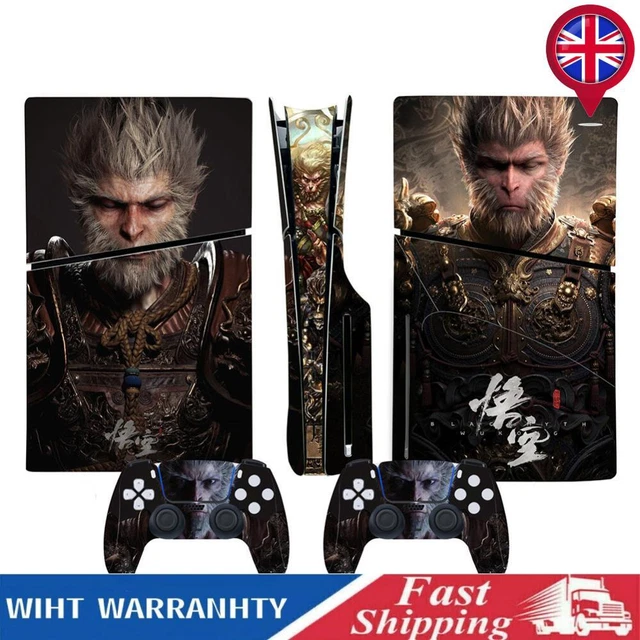 BLACK MYTH WUKONG Vinyl Sticker for PS5 Slim Disc Console Controller ...