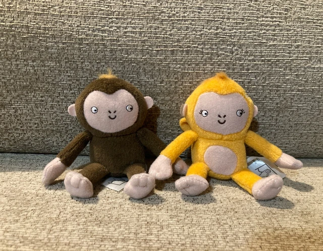 JULIA DONALDSON NIGHT Monkey Day Monkey Small Plush Soft Toys Bundle £ ...