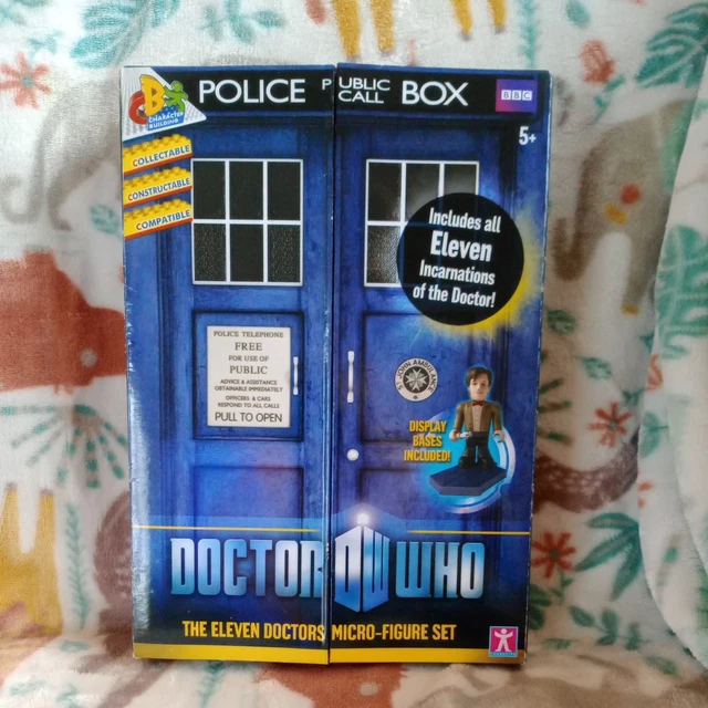 DOCTOR WHO CHARACTER Building The Eleven Doctors Micro-Figure Set £10. ...