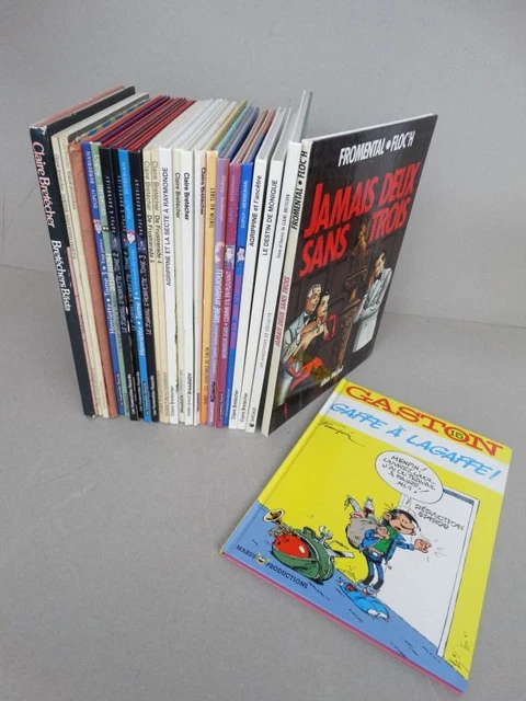 25 MEIST FRANZ. Comics - Bretecher Hervé Tintin Goscinny Oumpah-Pah ...