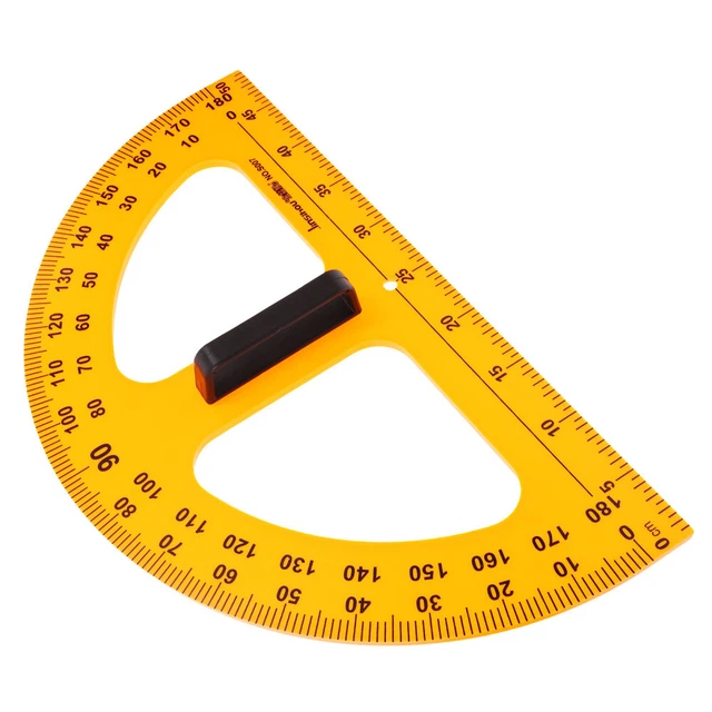 TEACHING PROTRACTOR LARGE Protractor Handheld Protractor 180 Degree ...