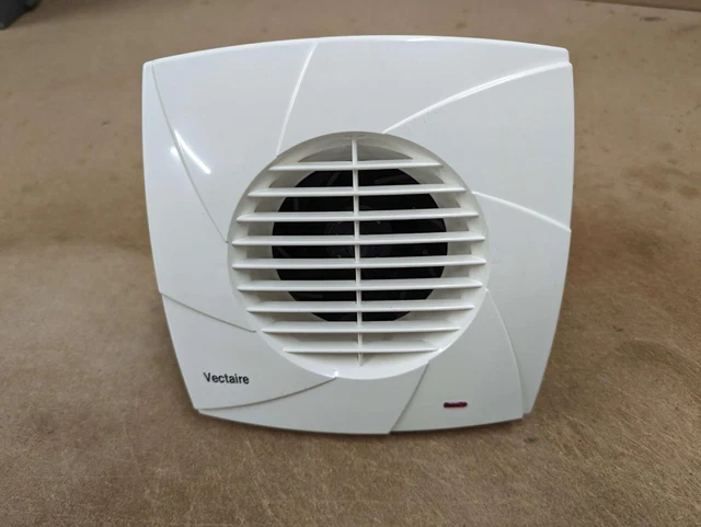 VECTAIRE RMF100T HIGH Pressure Centrifugal Timer Extractor Fan in White ...