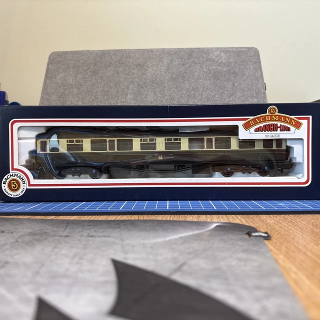 BACHMANN 34-050B OO Gauge Collett 60ft 3rd Choc Cream Great Western ...
