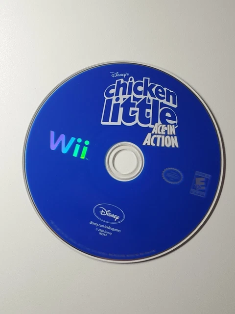 DISNEY'S CHICKEN LITTLE Ace In Action - Nintendo Wii, 2006 - CIB ...