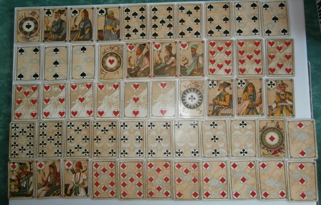 BP GRIMAUD CARTES Indiennes Ancien Tres Rare Jeu De Cartes EUR 199,00 ...