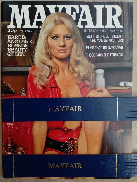 VINTAGE MAYFAIR ADULT Magazine Vol 8 No 2 Feature On Gyrocopters £16.31 - PicClick UK