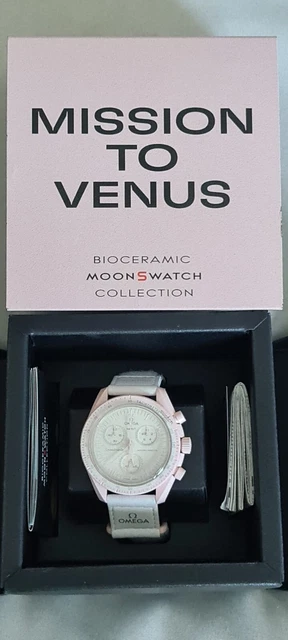 SWATCH X OMEGA Speedmaster - Moonswatch Collection. Mission To venus £ ...