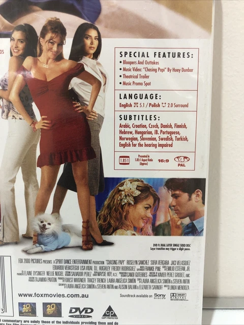 CHASING PAPI (SOFIA Vergara Roselyn Sanchez) - PAL Region 4 DVD - New ...