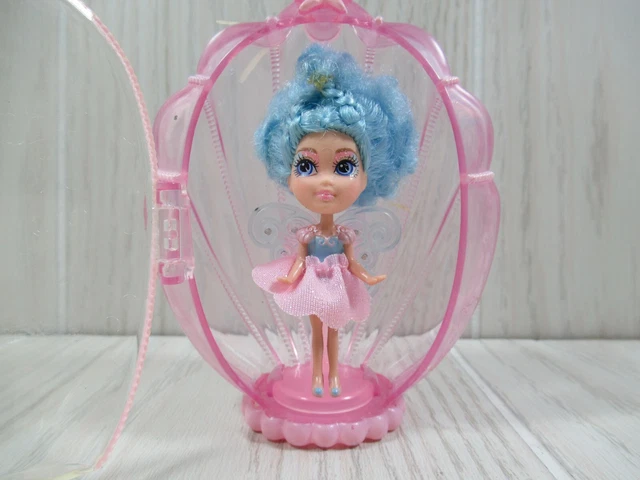 BARBIE FAIRYTOPIA MERMAIDIA Sea Pixie mini doll missing necklace blue ...