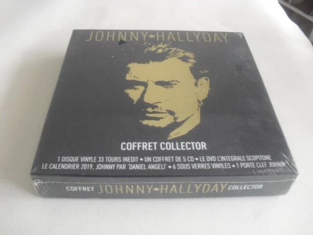JOHNNY HALLYDAY COFFRET Collector Prestige 2018 Cd/ Vinyle /Dvd/ Documents EUR 30,00 - PicClick FR