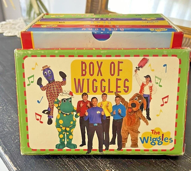 THE WIGGLES: BOX of Wiggles books Vintage x 5 board books orginal cast ...