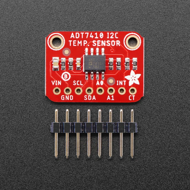 ADAFRUIT ADT7410 PRECISION Temperature Sensor Breakout Board, I2C, 4089 ...