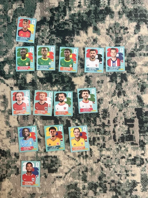 PANINI FIFA WORLD Cup 2026 Stickers Collection - 30 Stickers £5.45 ...