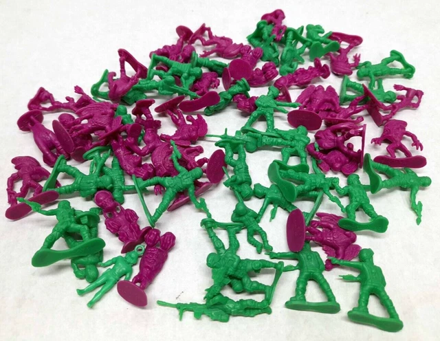 MONSTERS VS ARMY Men (Toy Soldiers) - Lot of 50+ Miniature Figures $19. ...