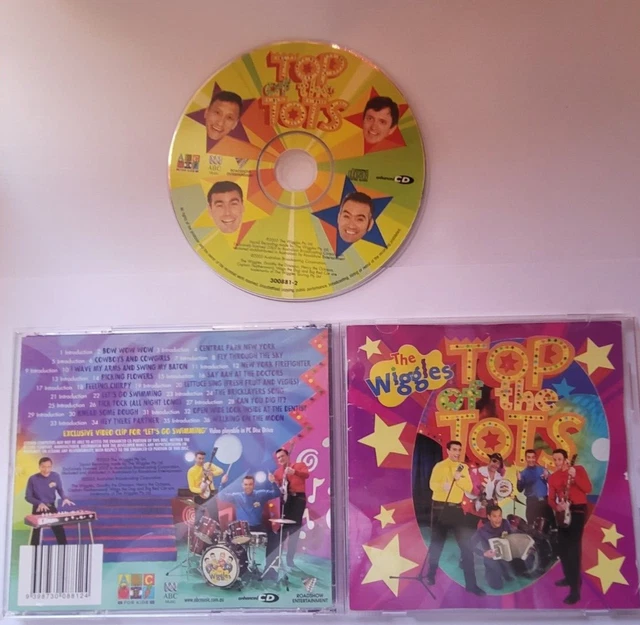 THE WIGGLES TOP of the Tots CD (2003) ORIGINAL CAST MEMBERS. $15.95 ...