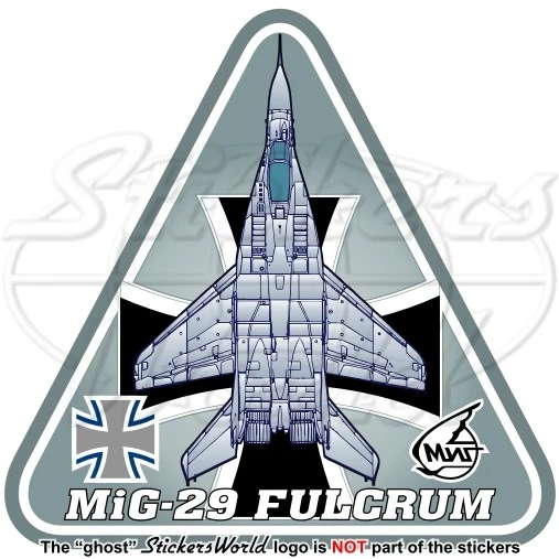 MIG-29 FULCRUM GERMANY AirForce Mikoyan-Gurevich MiG-29A Luftwaffe ...