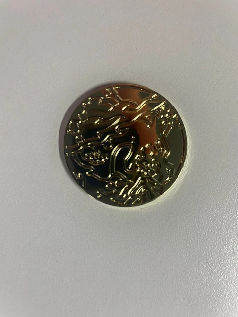 POKEMON TCG CHARIZARD Ultra Premium Collection UPC Metal Gold Coin £1. ...