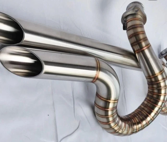 EXHAUST SYSTEM HARLEY Davidson Sportster Dyna/Softail / Fatbob Muffler ...