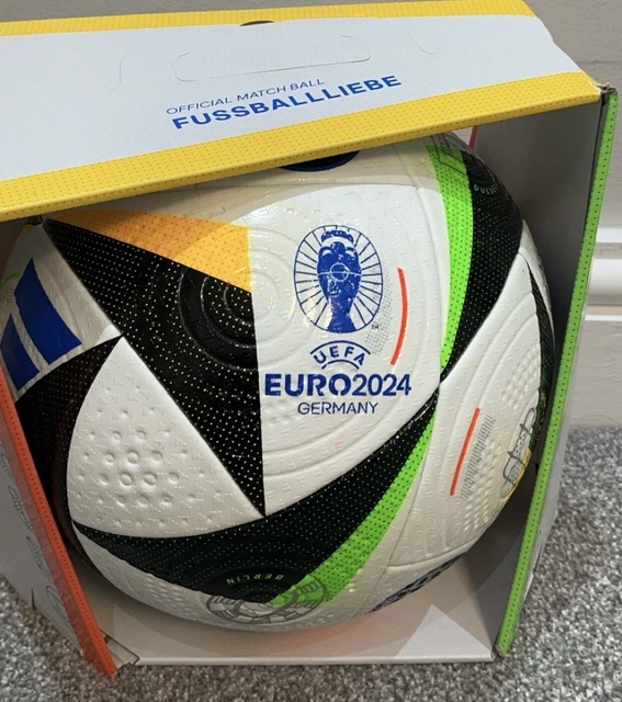 ADIDAS EURO 2024 - "Fussballliebe" - Official Match Ball - OMB - NO BOX ...