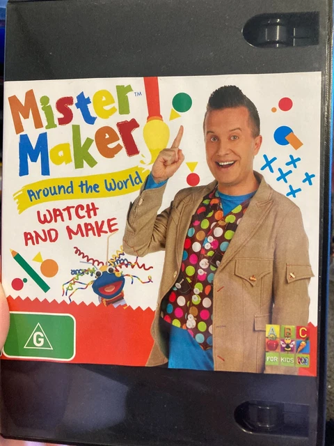 MISTER MAKER : Around The World - Watch And Make region 4 DVD (kids tv ...