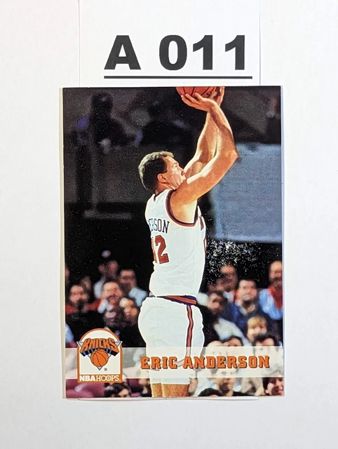 1994 NBA HOOPS NEW YORK KNICKS Eric Anderson Card #376. A011 EUR 1,46 ...