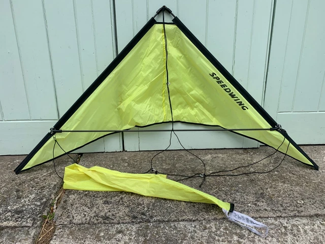 ORIGINAL VERSION CROSSKITES "Speedwing" stunt kite in gc [kite only] £ ...