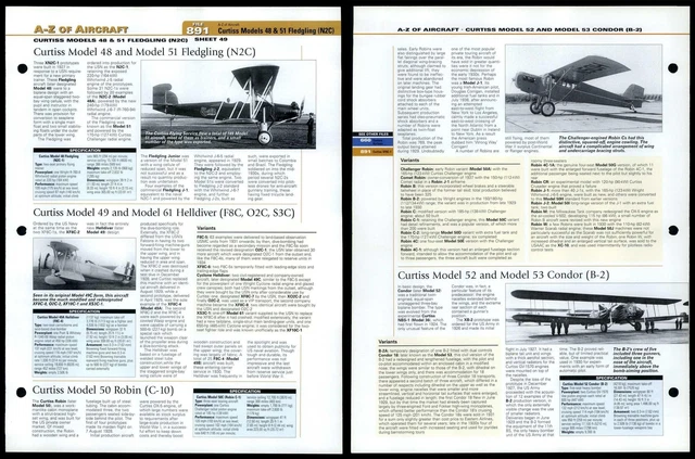 CURTISS MODEL 48 - Model 53 - A-Z #891 World Aircraft Information Page ...