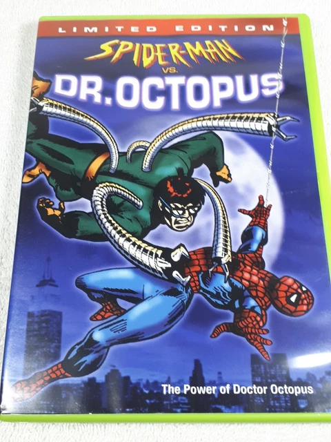 SPIDER-MAN VS DR Octopus DVD Limited Edition The Power Of Doctor ...