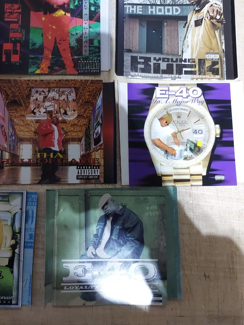 RAP HIP HOP CD Booklet Art Lot 2 Pac Tupac E 40 No Discs $19.99 ...