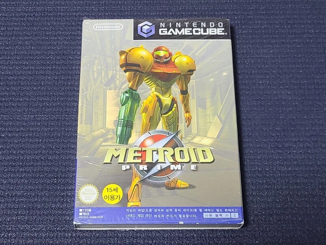 NINTENDO DAIWON GAMECUBE Metroid Prime Retro Game Korean Version for ...