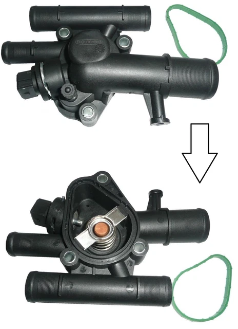BOITIER THERMOSTAT TECH-FRANCE Pour Renault Trafic Ii 1.9Dci / M2545 ...