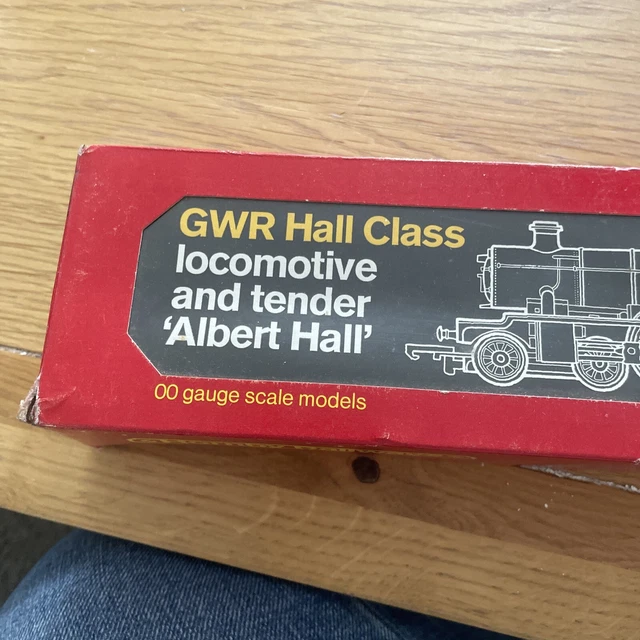 GWR HALL CLASS Locomotive And Tender Albert Hall 00 Gauge Scale Models ...