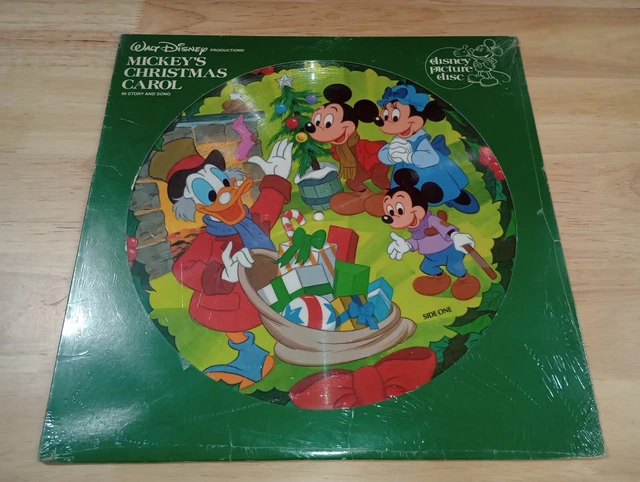 WALT DISNEYS MICKEYS Christmas Carol Sealed Picture Disc Record Vinyl £ ...
