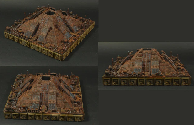 LIMITED BLADE RUNNER Pyramid painted model Tyrell Corporation RESIN KIT ...